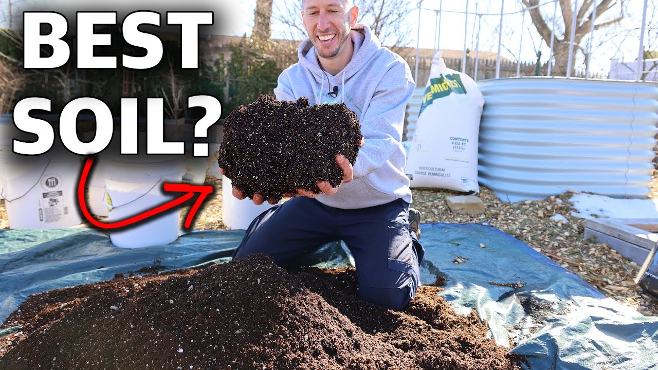 Homemade POTTING MIX, CHEAP and EASY DIY Gardening