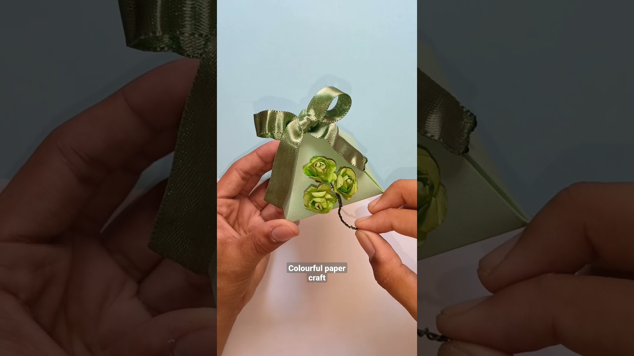 Diy Triangle Gift Box Ideas (1-Minute Video)