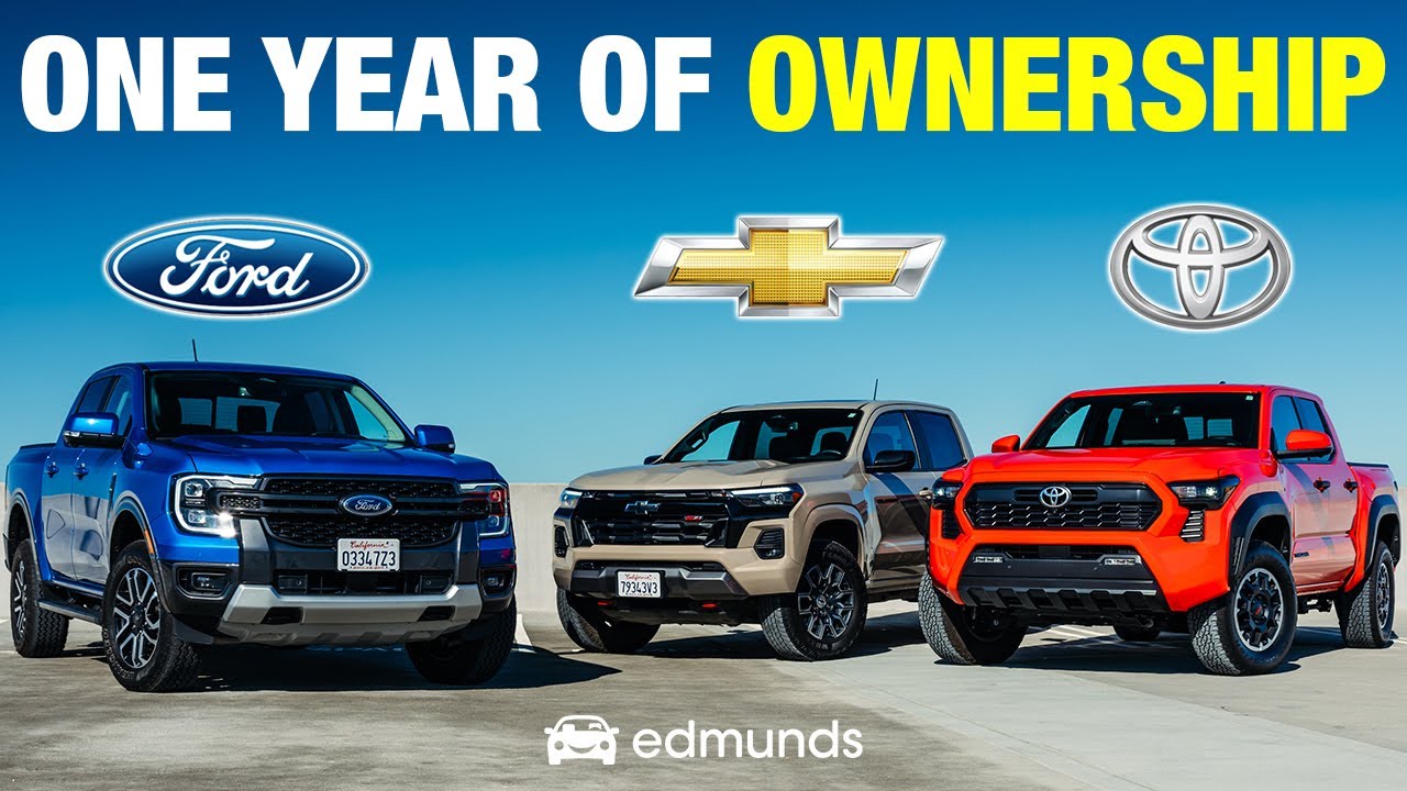 Toyota Tacoma vs. Chevy Colorado vs. Ford Ranger: What We Learned After a Year of Ownership