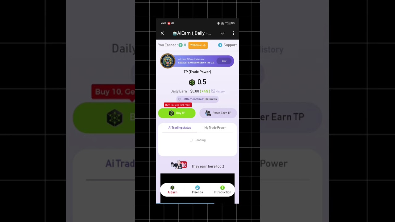 Earn Money With your money || apne paiso se paise kamaye || ai earn #aiearn #earn money