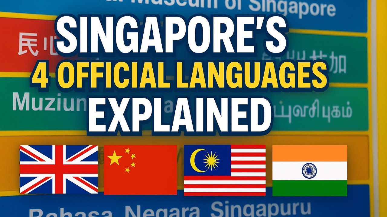 Singapore's 4 Official Languages: A Cultural Richness Like No Other!