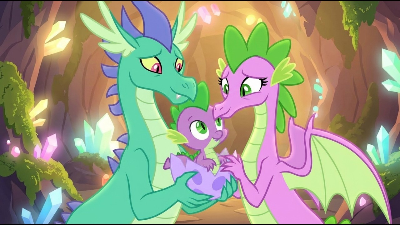 WHO ARE SPIKE’S PARENTS IN MLP – MLP FACTS!!
