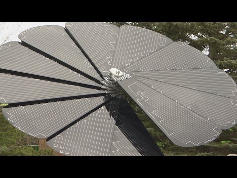 Saskatoon high school has a solar flower powered science program