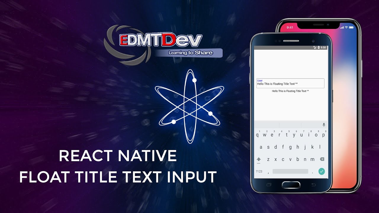 React Native Tutorial - Floating Title Text Input