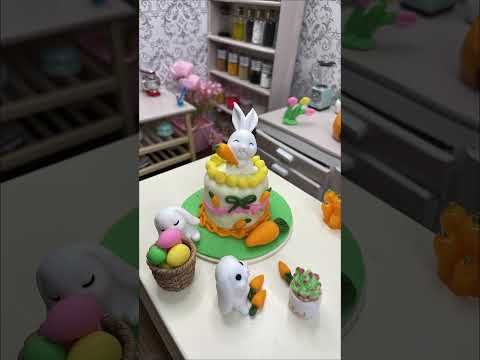 Easter Bunnies collecting Carrot and Eggs | Stop Motion