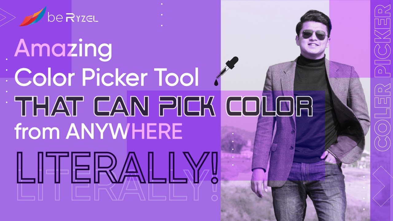 LITERALLY! Pick Color Code from anywhere in your PC | BEST AMAZING Color Picker Tool - Full Guide