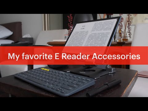 What are your favorite e reader accessories?