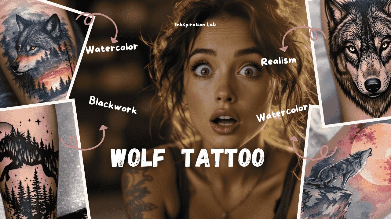 WOLF Tattoo Ideas You’ll Regret Missing! || Wolf tattoos for men and woman