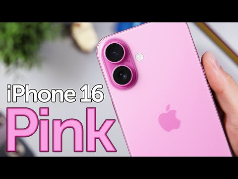 Pink iPhone 16 is STUNNING! Unboxing, First Impressions & Color Review!