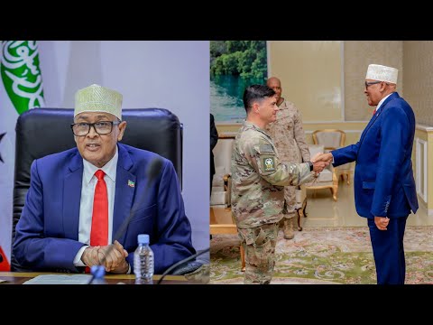 Ujeedada wefti Culus Oo Maraykanku Usoo diray Somaliland iyo Madaxweynaha Cirro Oo qaabilay