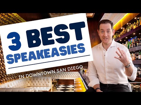 3 Best Downtown San Diego Speakeasy Bars