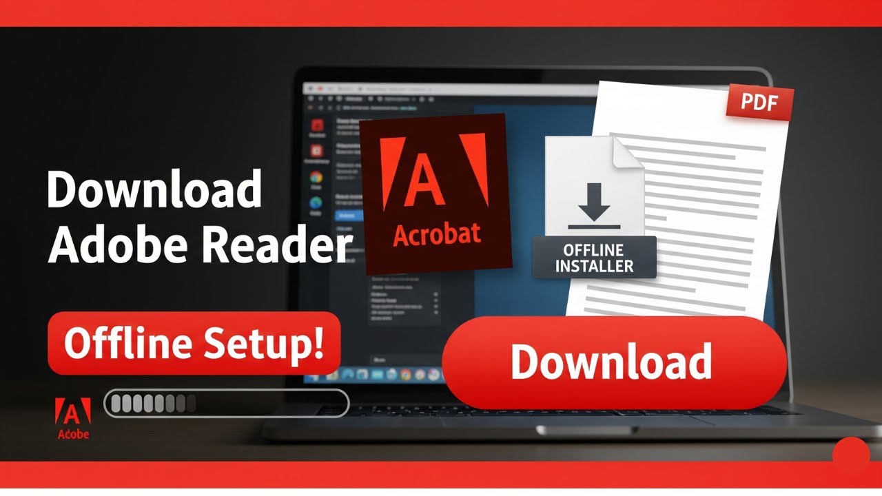 How to Download Adobe Acrobat Reader Offline (Complete Guide)