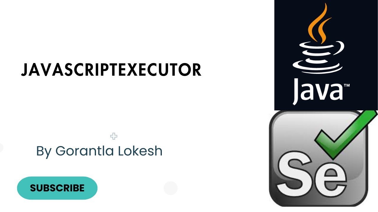 Selenium Java Tutorial 18: JavaScriptExecutor in Selenium Java | #selenium #java #javascripts