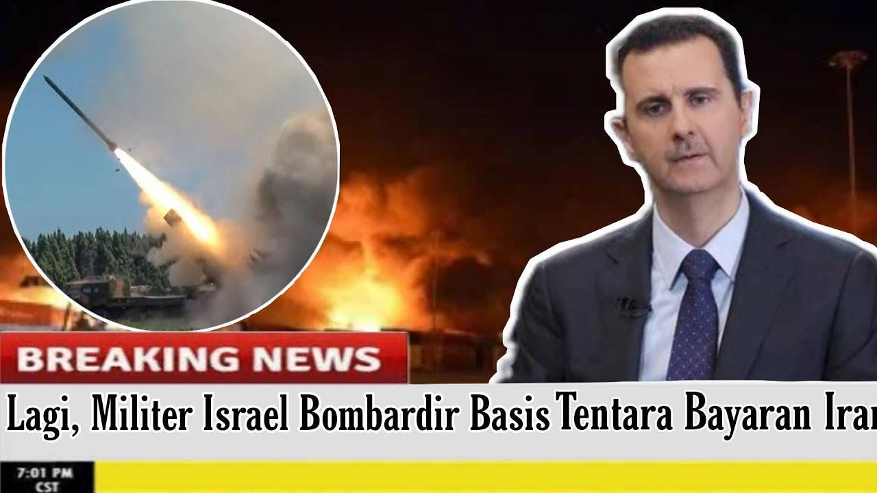 Lagi!! Militer Israel Bombardir Basis Tentara Bayaran Iran