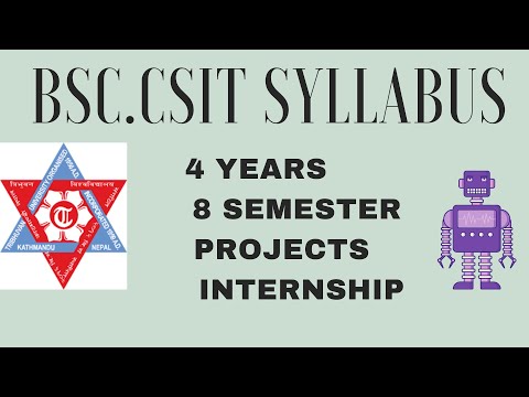 Bsc.Csit syllabus | Bsc.csit syllabus from first semester to eight semester | Bsc.csit subject list|