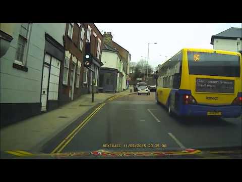 How Taxi drivers deal with turning left in Norwich