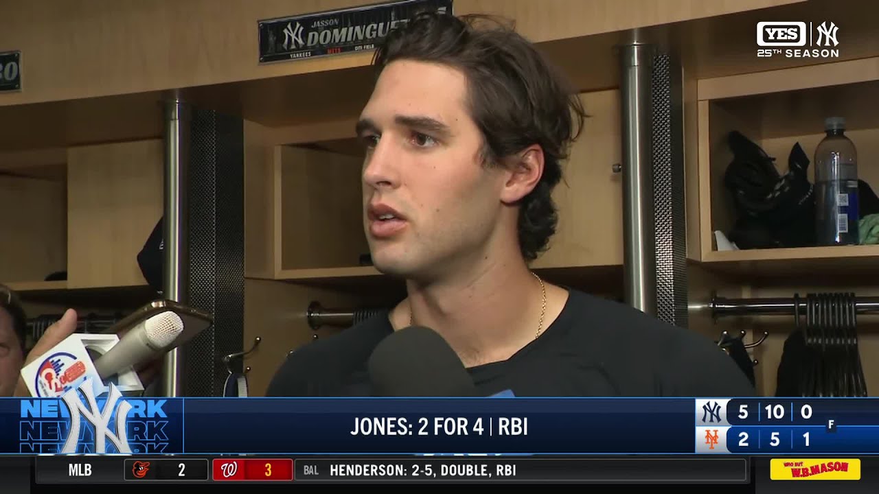 Spencer Jones on first Subway Series game