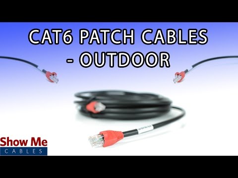 Cat6 Outdoor Patch Cables - Quickly & Easily Connect Your Network