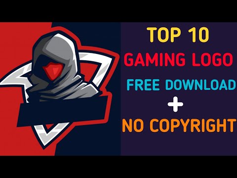 🔶️Top 10 gaming logo free download + no copyright #techwithpatel, #top10logo