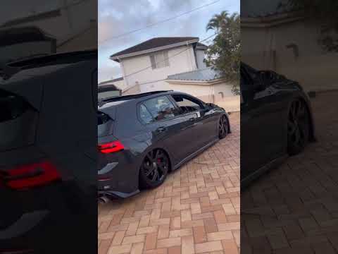 Bagged Mk8 GTi#southafrica #automobile #cars #bagged #stance #volkswagen #golf