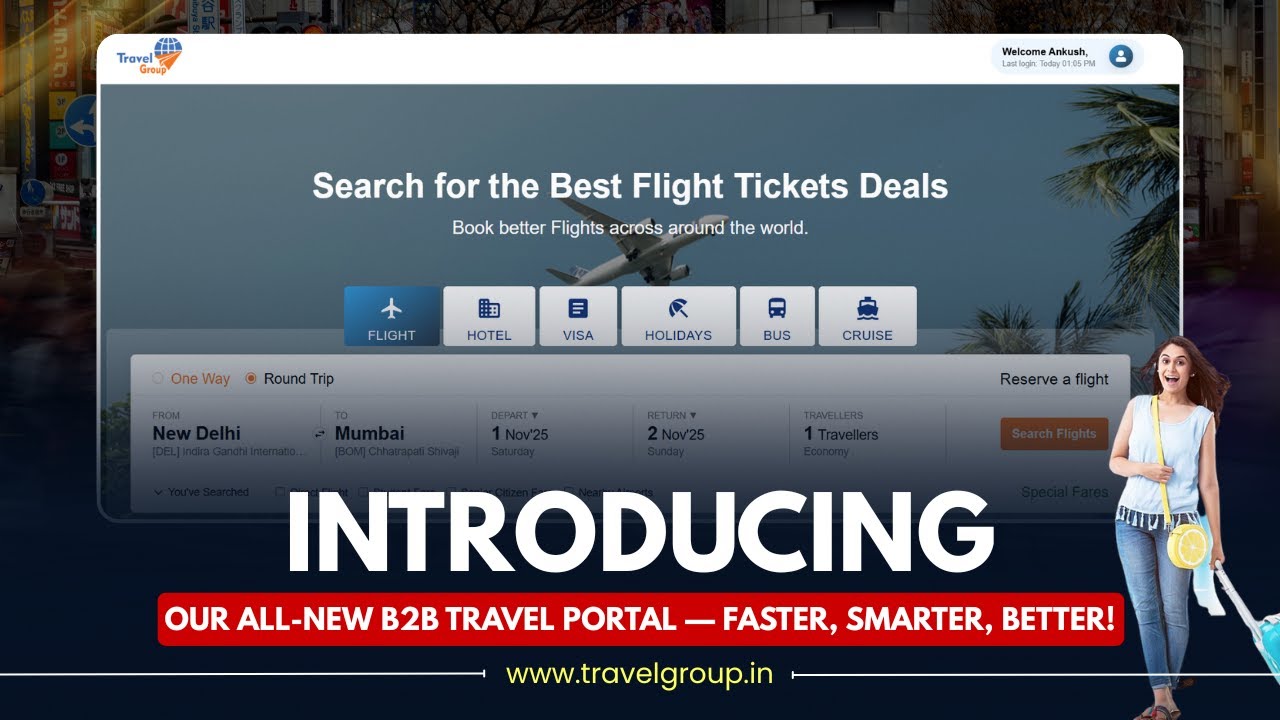 Introducing Our Brand-new B2b Travel Portal