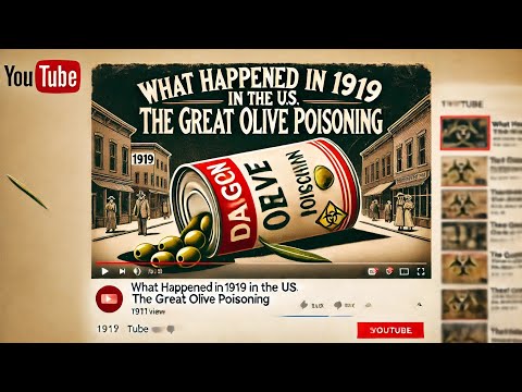 american history |The Great Olive Poisoning of 1919| That Changed America!