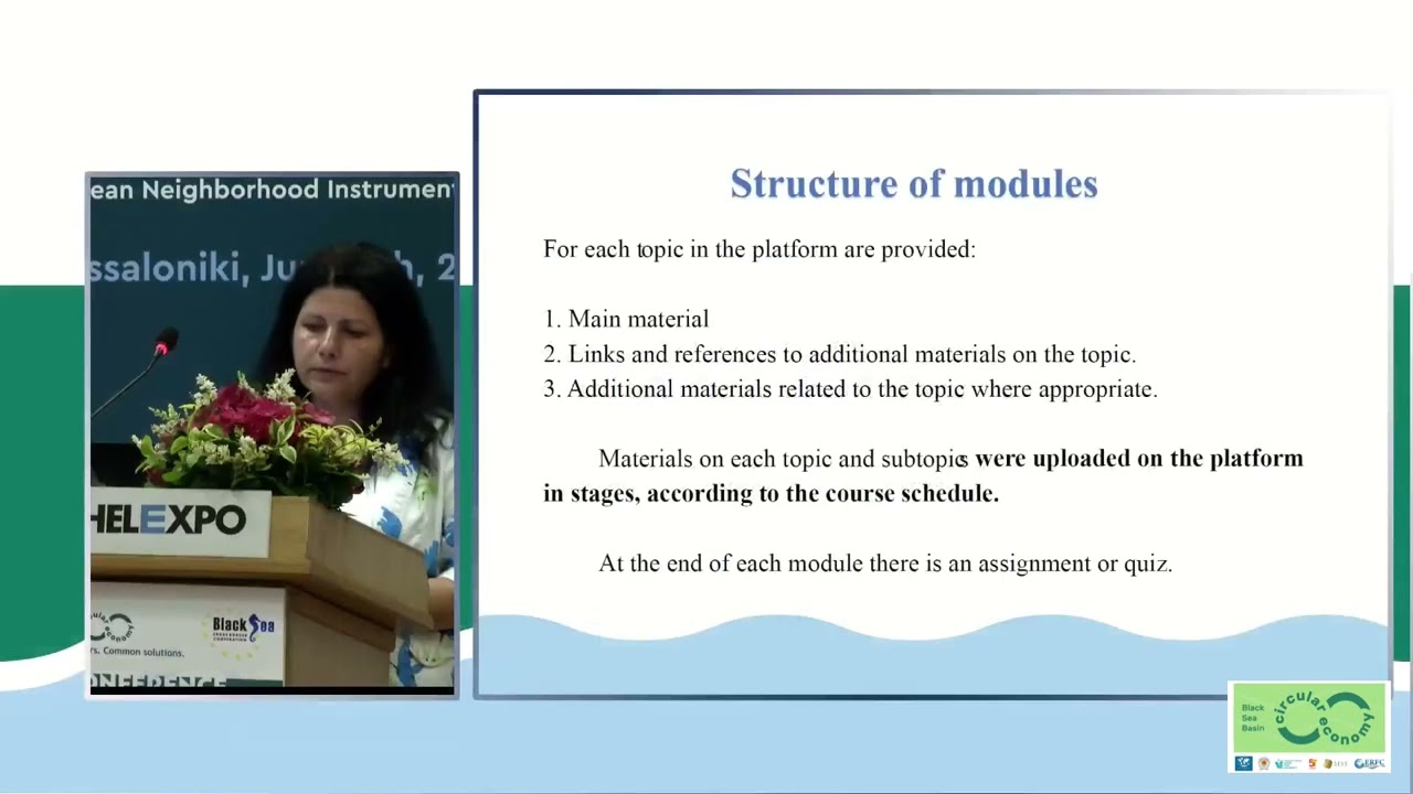 Varna Free University introduced the training program on circular economy