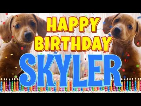 Happy Birthday Skyler! ( Funny Talking Dogs ) What Is Free On My Birthday