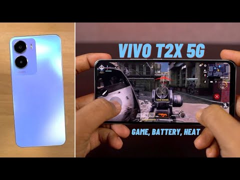 Vivo T2x Gaming Review, Battery Drain Test, Heat Test