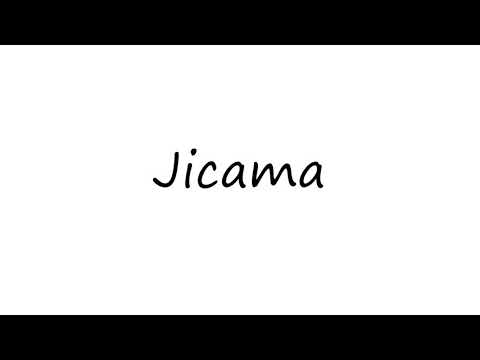 How to Pronounce Jicama?