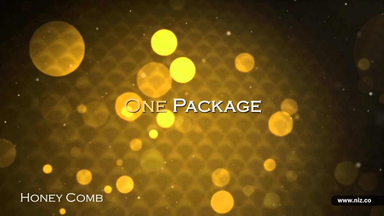 Golden Bundle   5 FREE Video Background Loops HD 1080p