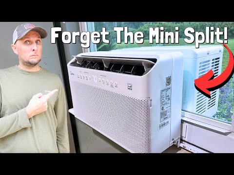 The COLDEST And QUIETEST AC Unit Ever Made! Still Use Your Window!