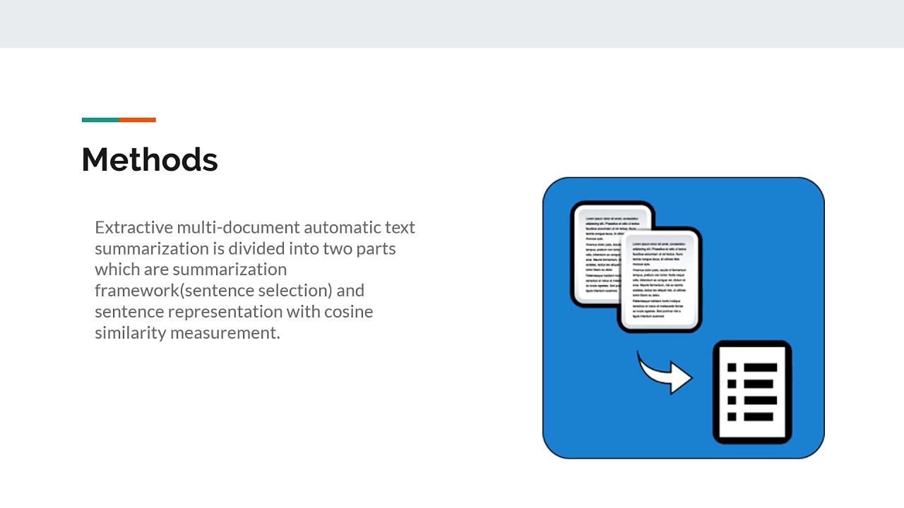 Extractive Text Summarization