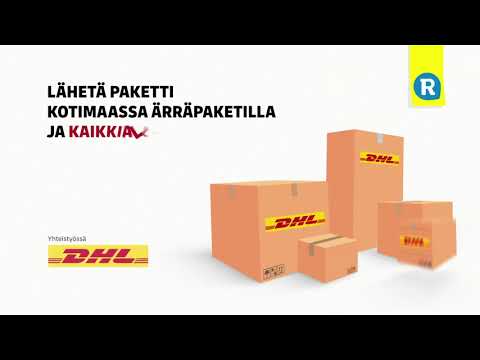Paketin lähettäminen onnistuu Ärrältä koti- ja ulkomaille
