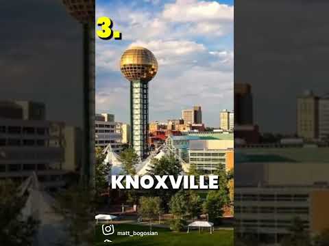 What are the major cities in Tennessee?