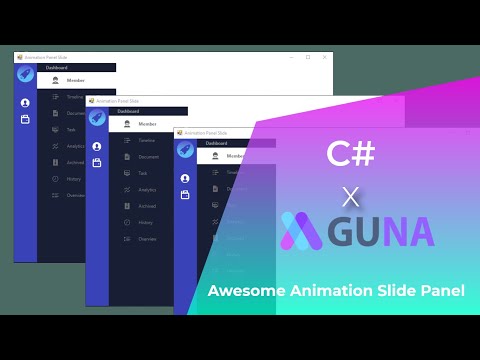 Guna Framework - .NET UI/UX Controls and Components for Developers of Desktop, Reporting, Data ...