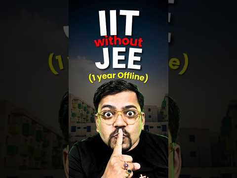 IIT without JEE with 1 year Offline 😍😍| BS in Data Science - IIT Madras #iitmadras #iitropar #data