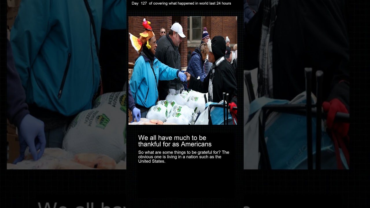 We all have much to be thankful for as Americans