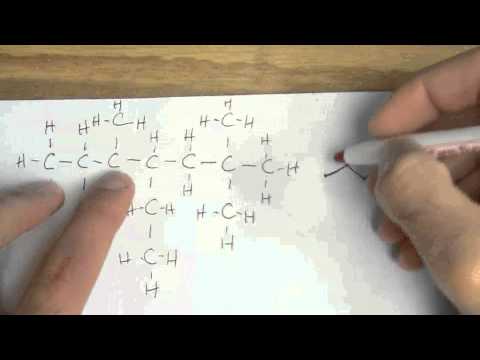 Line Drawings for Organic Molecules