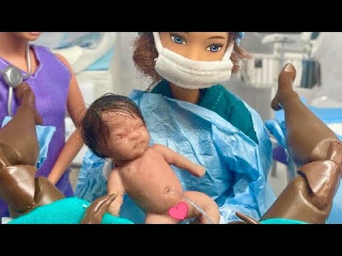 Barbie gives birth!