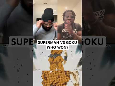 SUPERMAN VS GOKU!! WHO WINS????