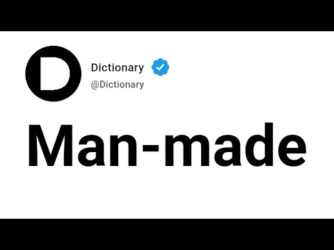 Man-made Meaning In English