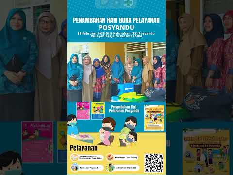 Posyandu yang terintegrasi @KementerianKesehatanRI #HKN59 #waktunyatransformasi
