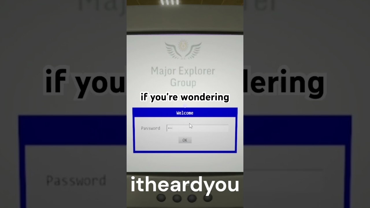 How to unlock the computer #backrooms #howto