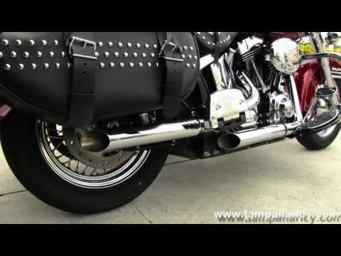 Used 2009 Harley-Davidson FLSTC Heritage Softail Classic with Python Exhaust