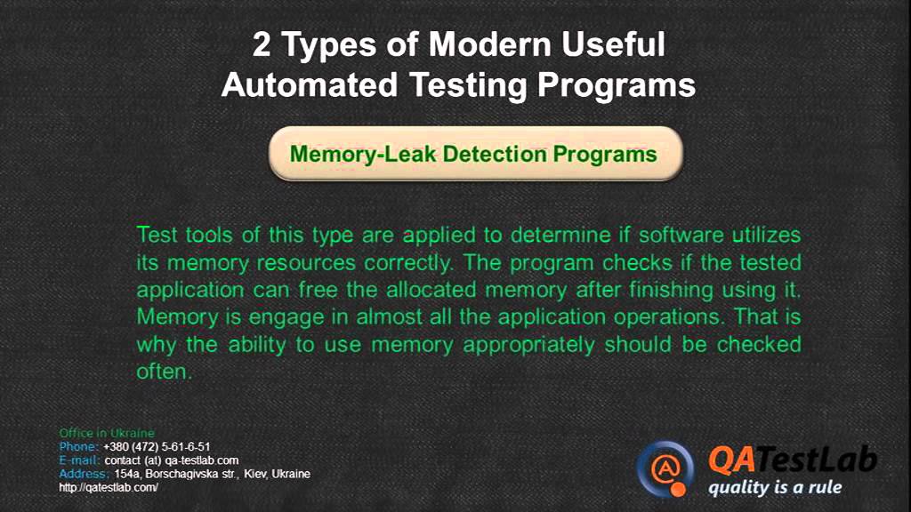 2 Types of Modern Useful Automated Testing Programs
