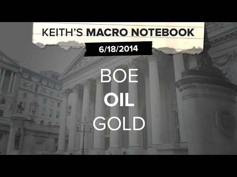 Keith's Macro Notebook 6/18: BOE OIL GOLD