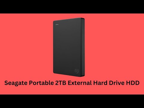 Seagate Portable 2TB External Hard Drive HDD