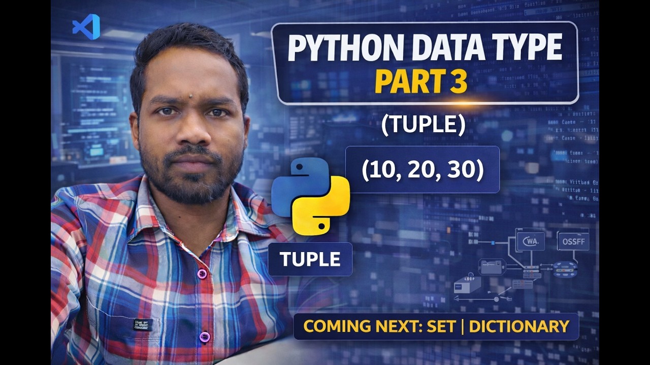 Day 10 - Python Tuple Explained Simply (Immutable Data Made Easy) | Beginners Guide
