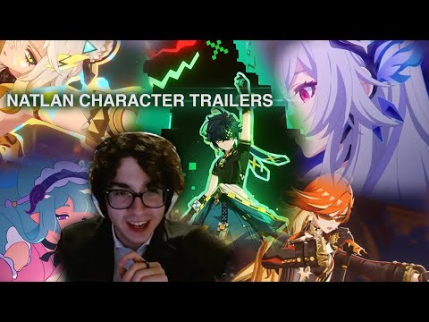 Zy0x reacts to Every Natlan Character Trailers
